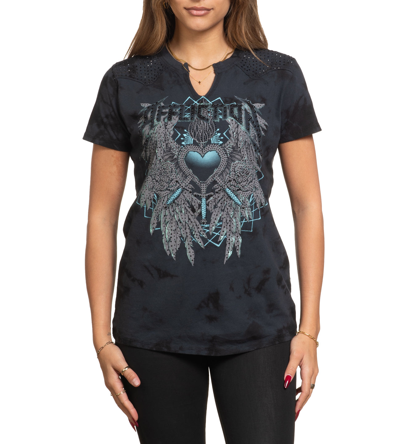Pierced Heart Tour Tee – Affliction Clothing