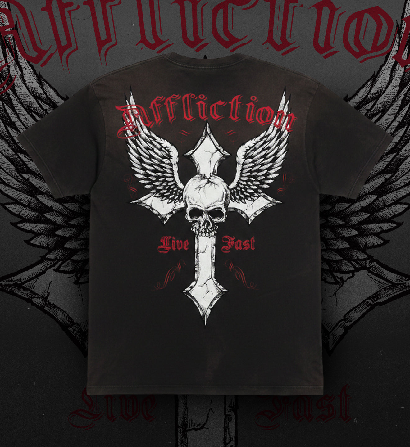 Live Fast Tee – Affliction Clothing