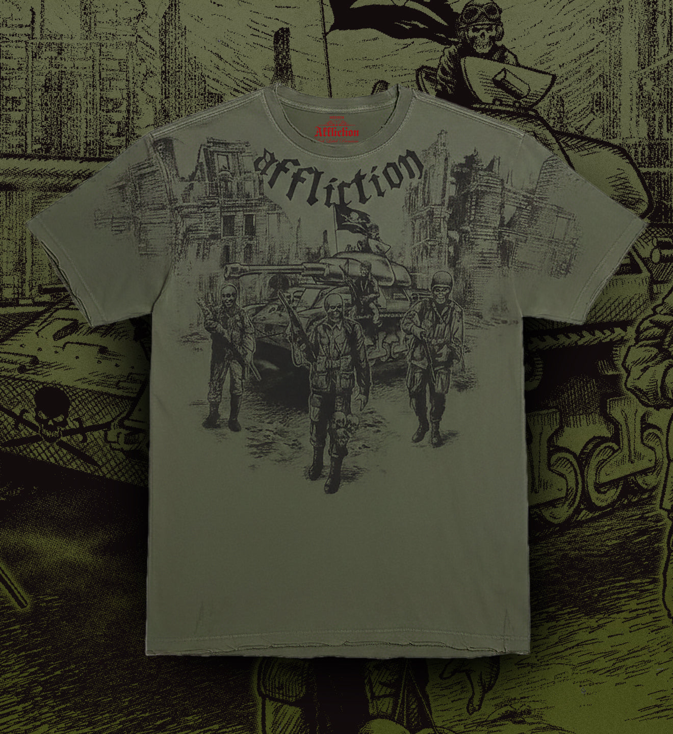 Ghost Army Tee – Affliction Clothing