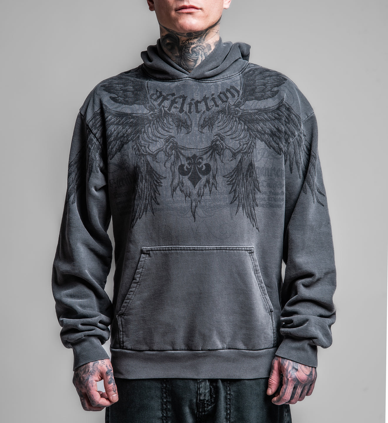 Birds Of Prey Po Hood – Affliction Clothing
