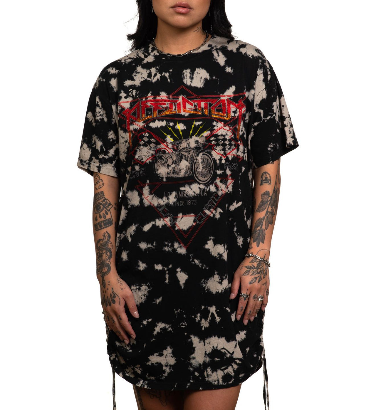 AC Moto Flag Dress – Affliction Clothing