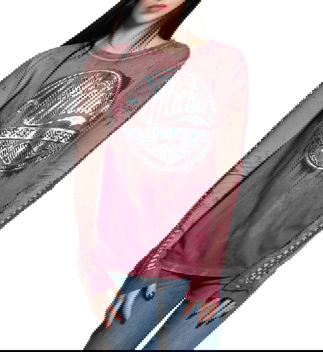 Womens Long Sleeves - Affliction Clothing