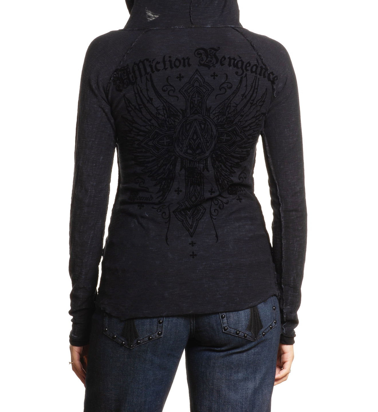 Chaos Theory Button-Up Hoodie – Affliction Clothing
