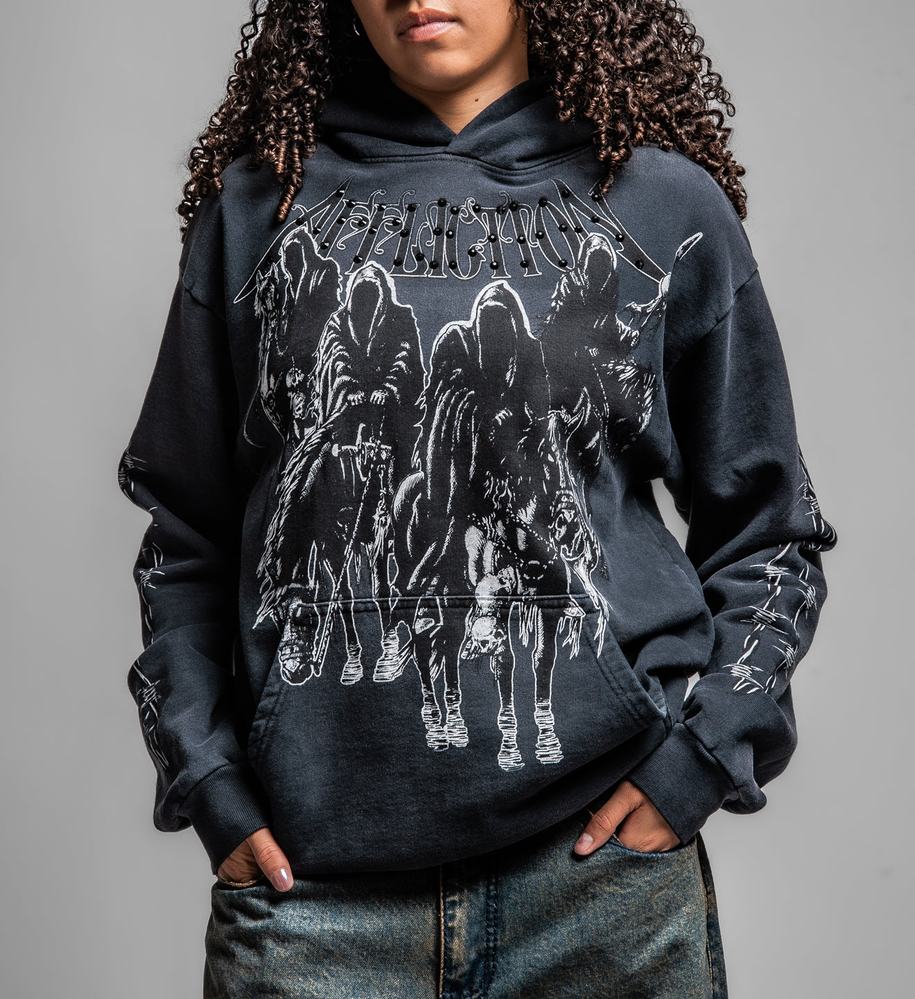 Black Night Po Hood – Affliction Clothing