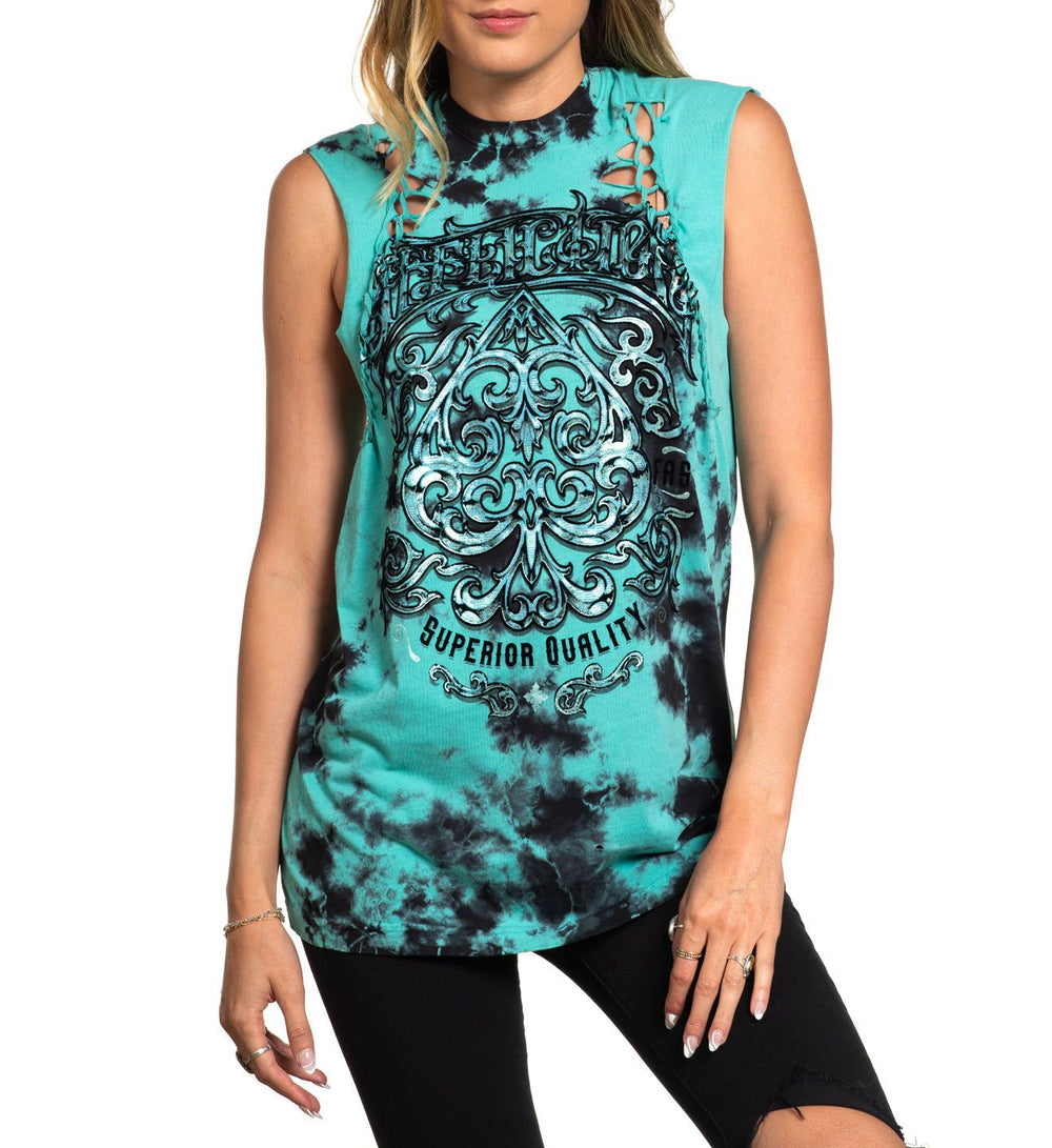 Women's Biker Tank Tops | Affliction - Affliction Clothing