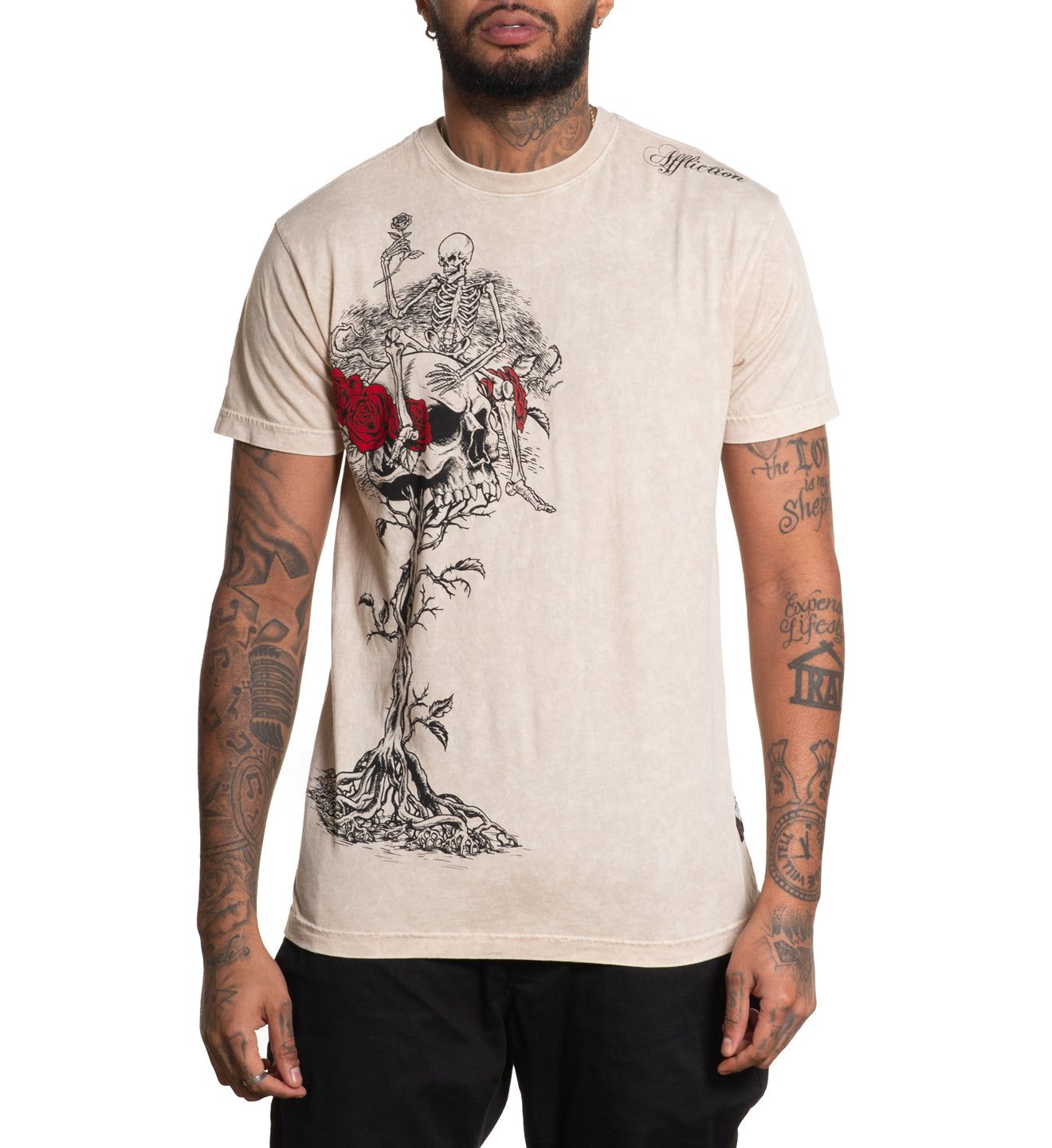 Roses For The Dead Tee – Affliction Clothing