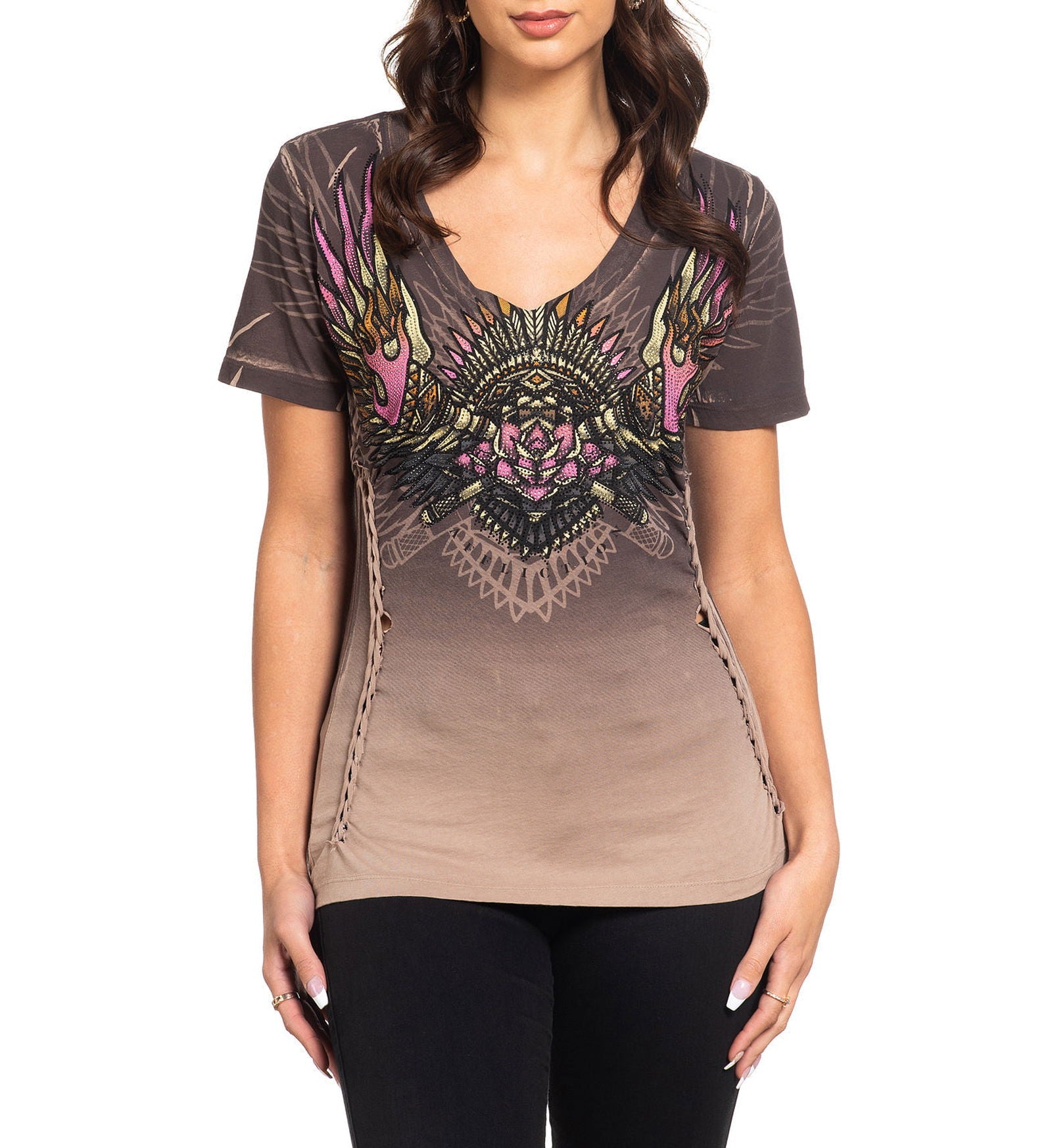 Tribal Fire Tee – Affliction Clothing