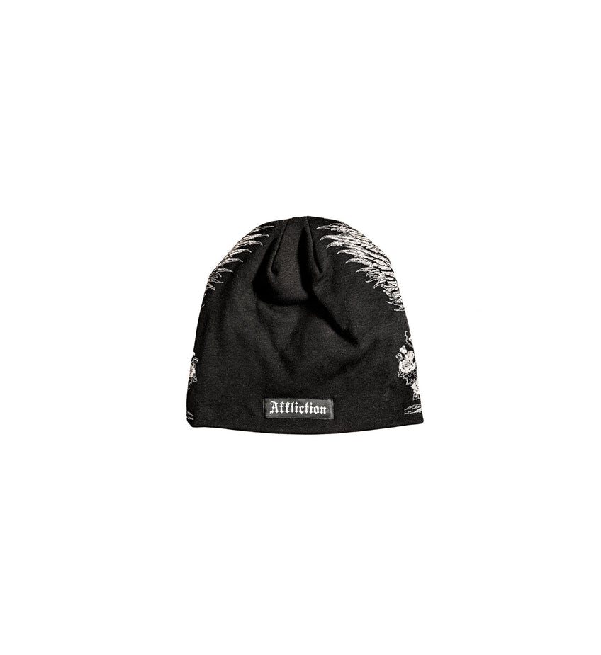 Winged Reaper Reversible Beanie – Affliction Clothing